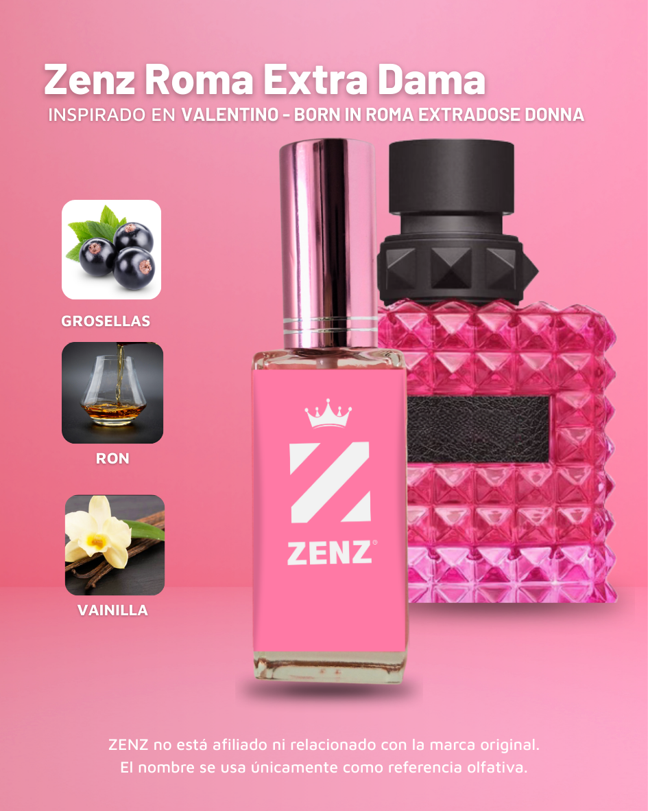 D Inspirado en Born in Roma Extradose Donna l Valentino – ZENZ Perfumes